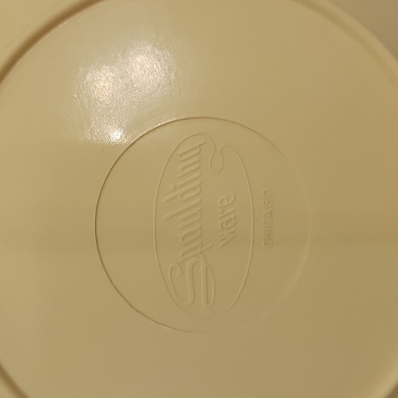 Spaulding Chicago | Dining | Vintage Spaulding Ware Melamine Yellow ...